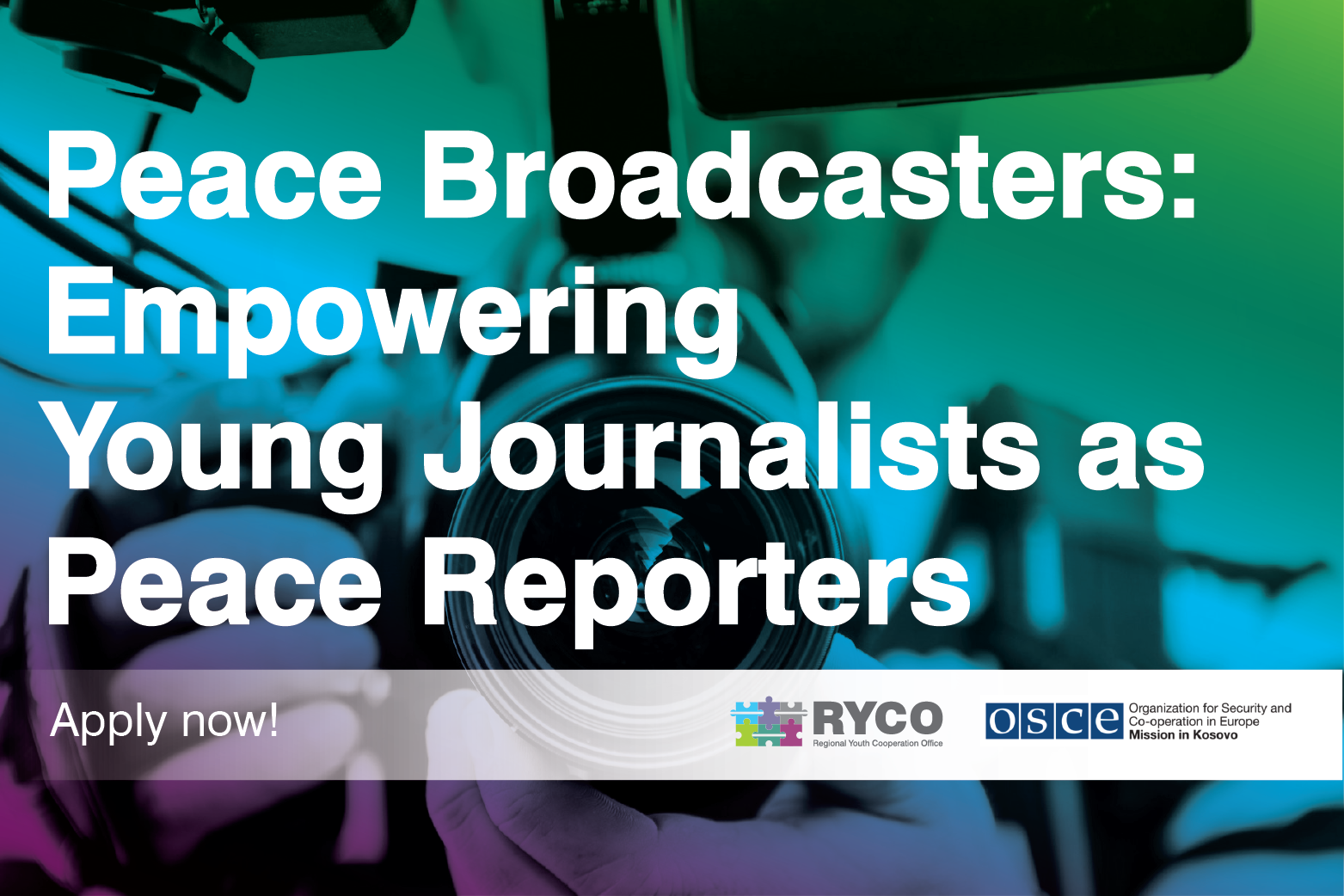 Apply for Peace Broadcasters: Empowering Young Journalists as Peace ...