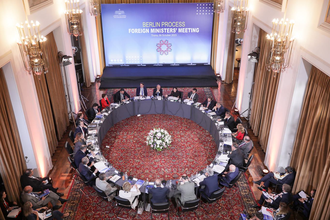 RYCO SG Albert Hani speech at the Foreign Affairs Ministerial of the ...