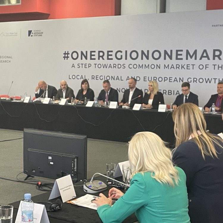 RYCO Secretary General Albert Hani in a Regional Conference on Economic ...