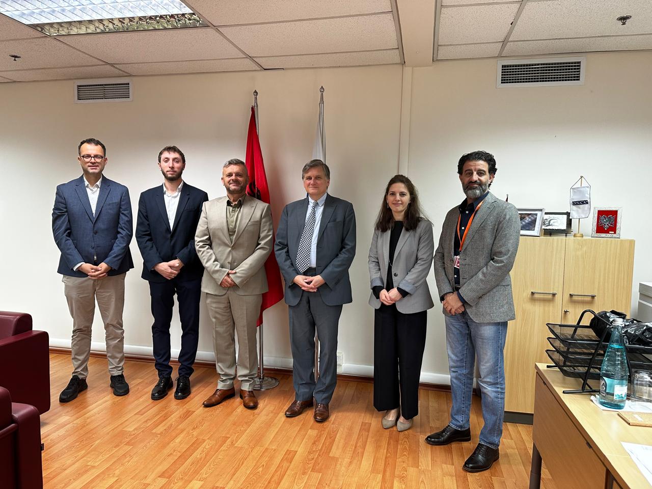 Secretary General Albert Hani meets with Ambassador Tarran to Discuss ...