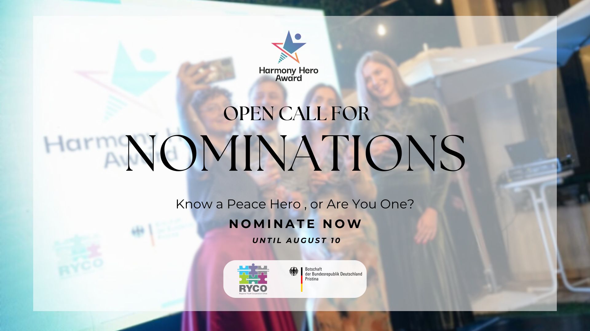 Know a Peace Hero, or Are You One? Nominate Now! – Regional Youth ...